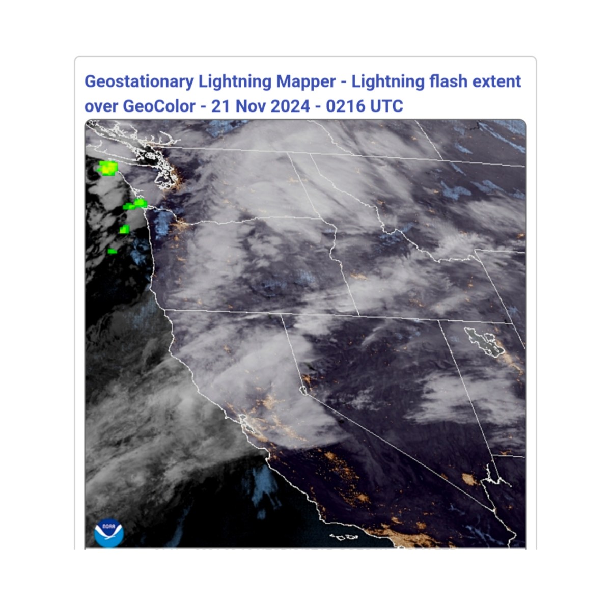 Tracking Lightning Storms in the Pacific Northwest: How to Use NOAA’s ...