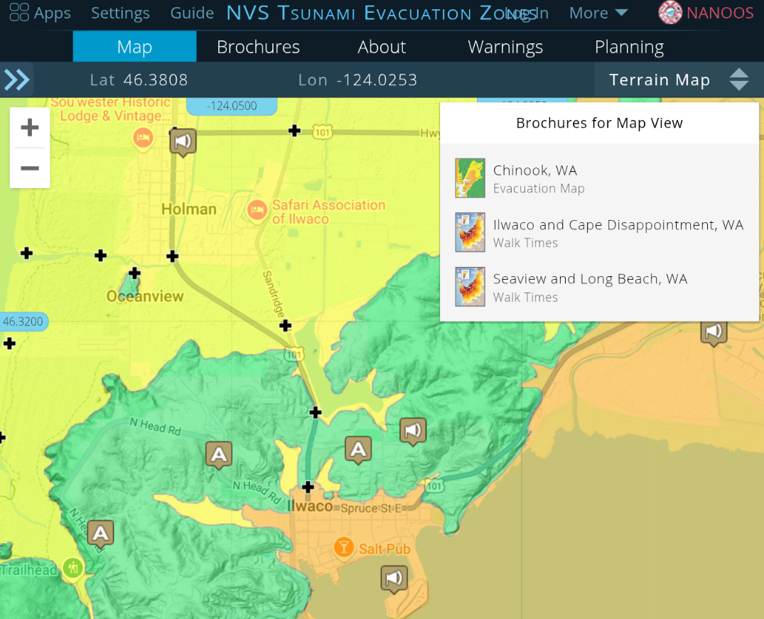 Tsunami Preparedness on the Long Beach Peninsula: Know Your Evacuation ...