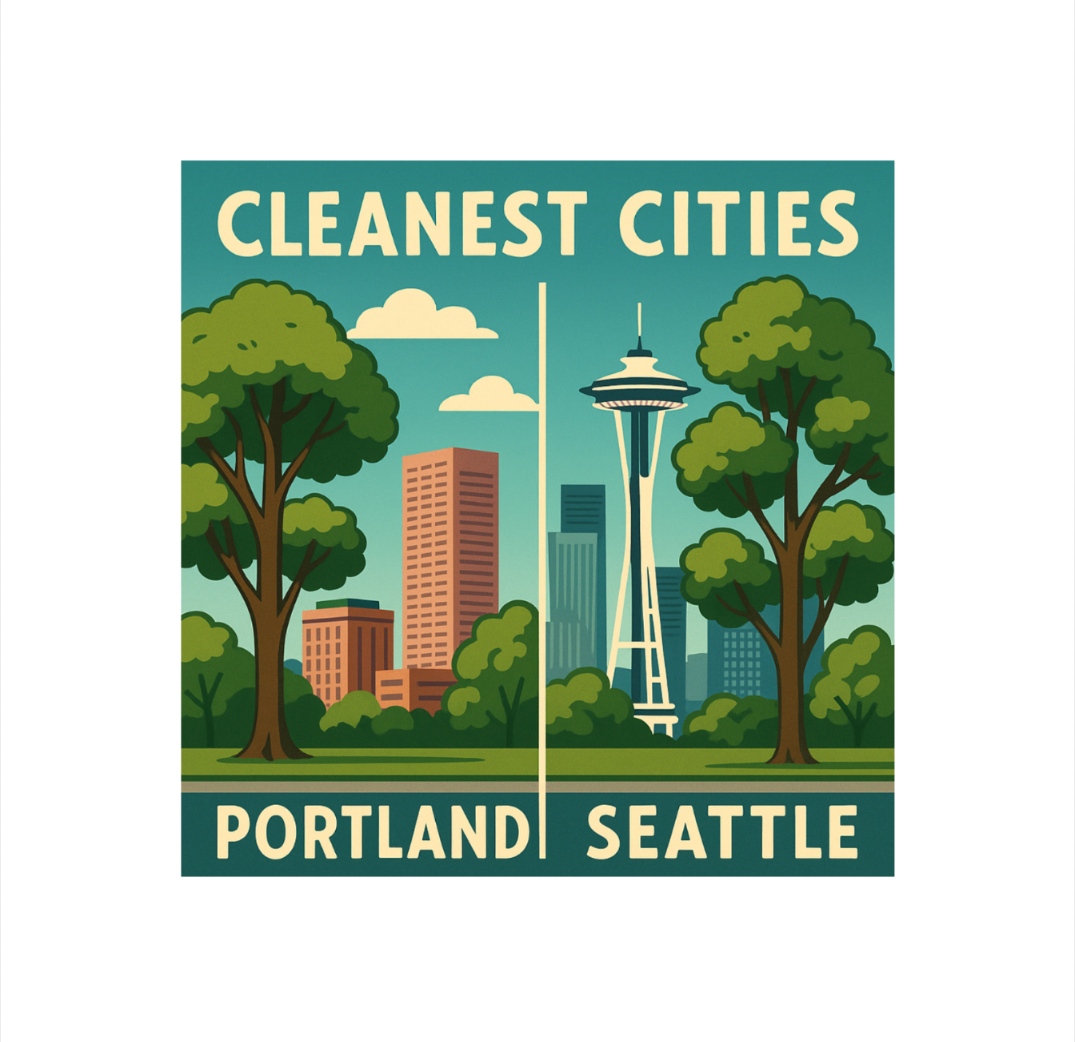 Portland and Seattle Named America’s Cleanest Cities — A Triumph of ...