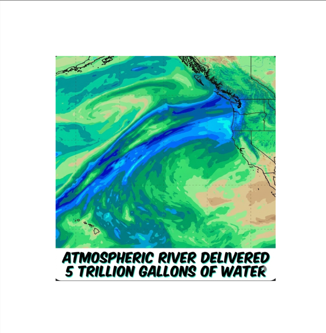 Atmospheric Rivers Soak Washington: NOAA Confirms Extreme 5-Day ...